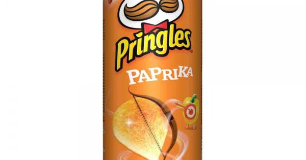 Chipsuri Pringles cu Paprika, 165 g