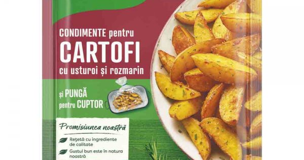 Punga Magica Knorr cu Condimente, pentru Cartofi la Cuptor cu Usturoi ...