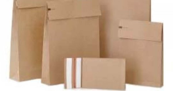 Plic Curierat ECO, Kraft, Dimensiuni 590x450x100 mm, 10 Buc/Set ...