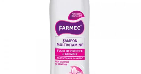 Sampon Farmec Multivitamine cu Orhidee si Ghimbir, 400 ml. Descopera ...