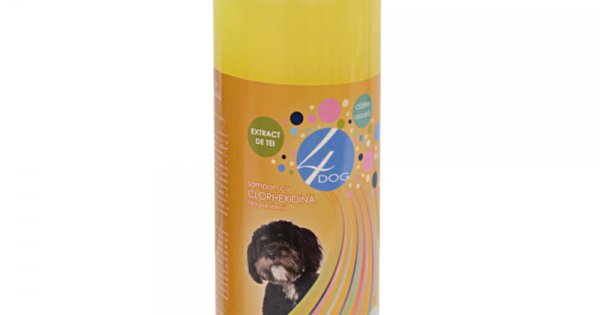 Sampon 4 Dog Clorhexidina, 500 ml. Descopera Oferta Silio!