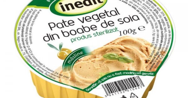 Doresti Pate Vegetal Soia cu Masline? Incearca Inedit!