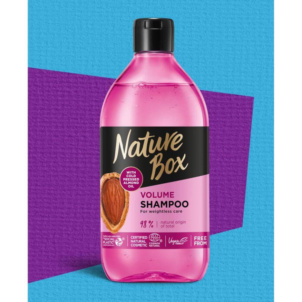 Cauti Sampon Vegan pentru Volum? Alege Nature Box!