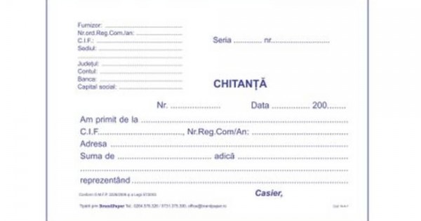 Cauti Chitantier A6 in 3 Exemplare? Alege Acum!