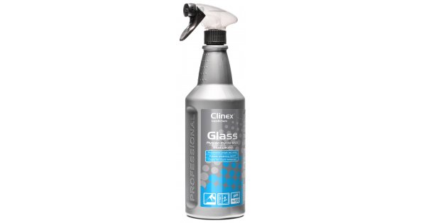 CLINEX Glass, 1 litru, cu pulverizator, solutie pentru spalat geamuri