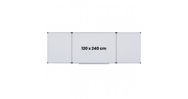 Tabla Alba Magnetica, Triptica, 120x240cm + 2 X 120x120cm, Cu 5 ...
