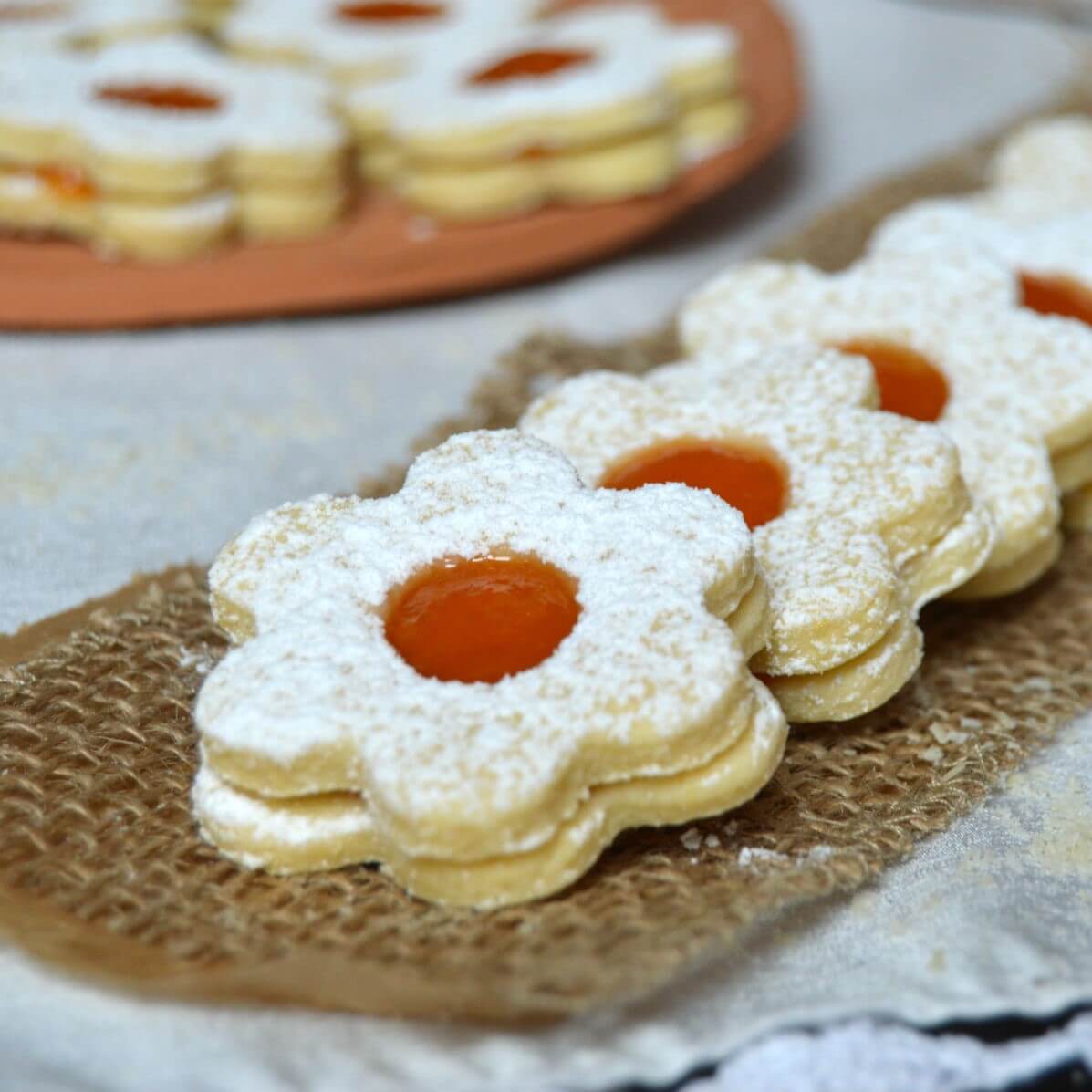 Prajitura Linzer cu Gem Aco, 400 g - eMAG.ro